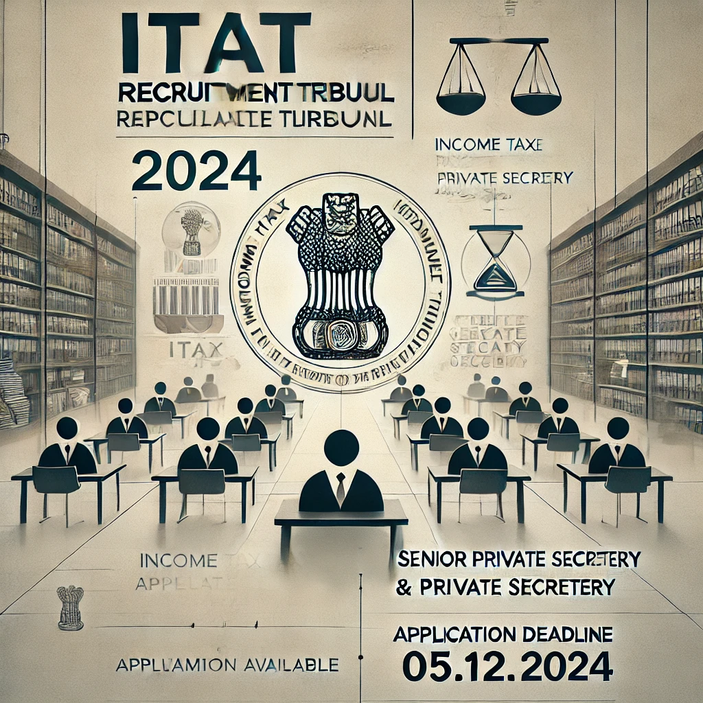 ITAT Recruitment 2024: 35 Vacancies for Senior Private Secretary ...