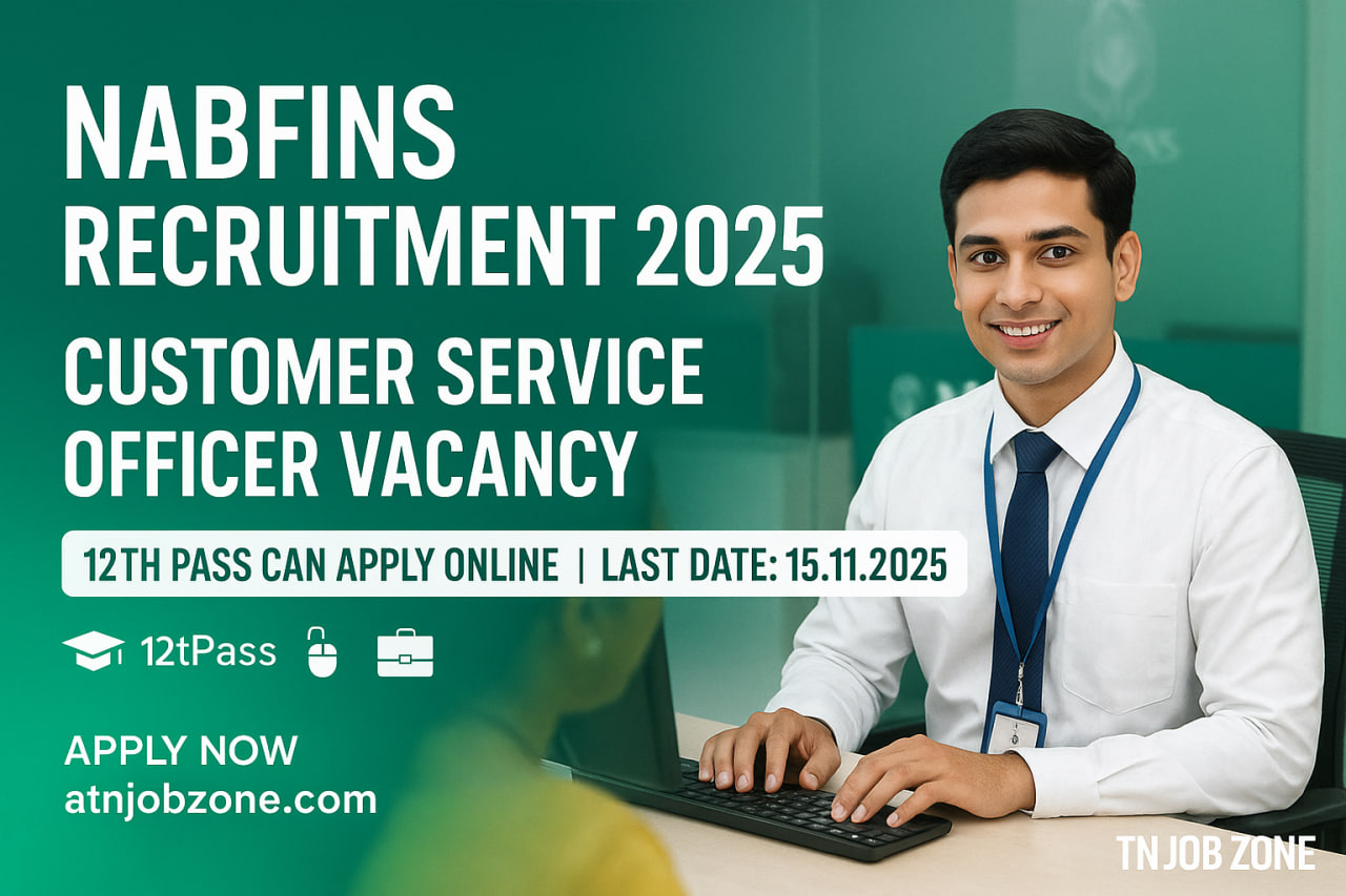 NABFINS Recruitment 2025 – Amazing Career Opportunity for 12th Pass ...