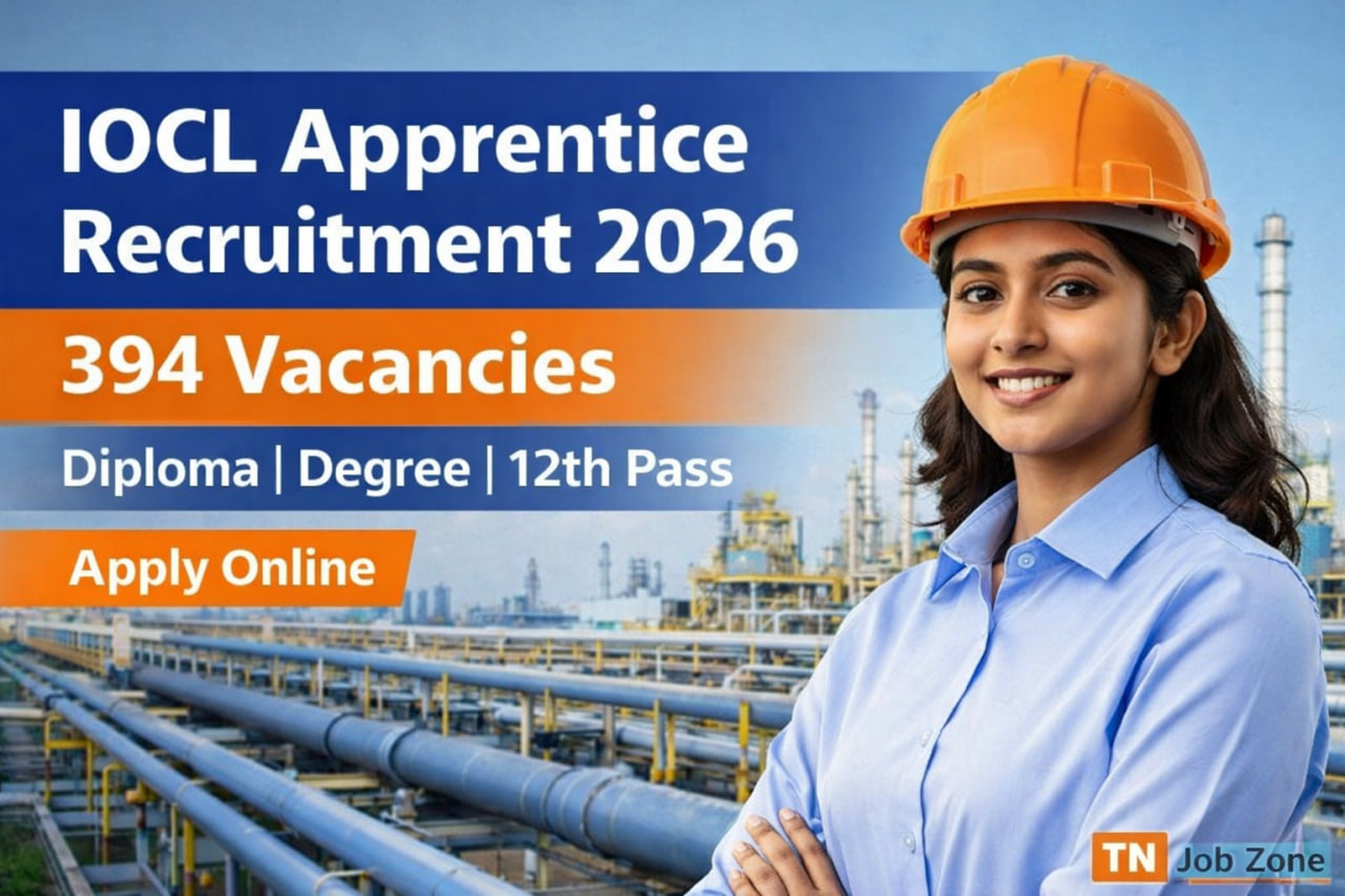 IOCL Apprentices Recruitment 2026 – Huge 394 Apprentice Vacancies ...