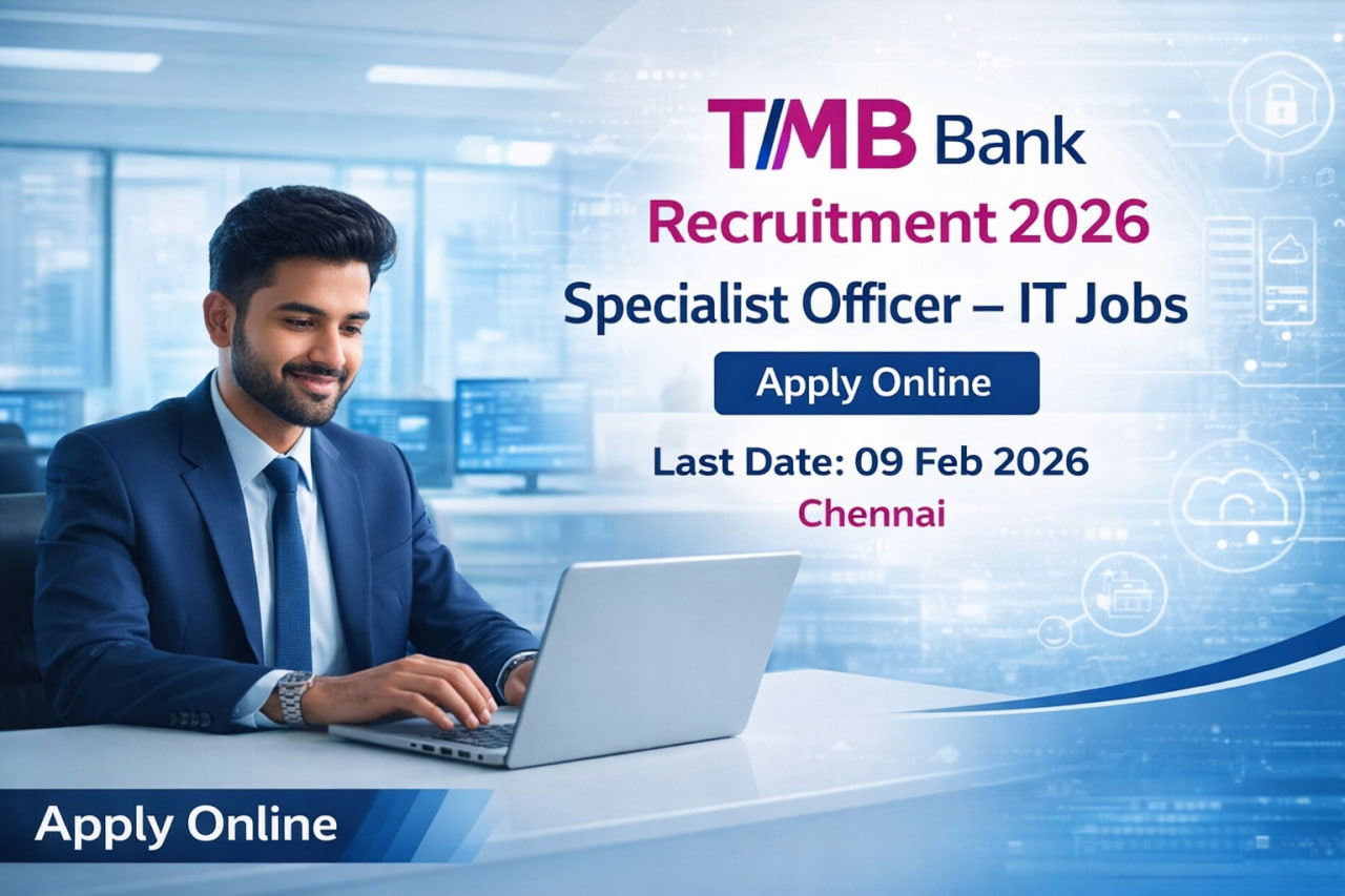 TMB Bank Recruitment 2026 – Golden Opportunity for Specialist Officer ...