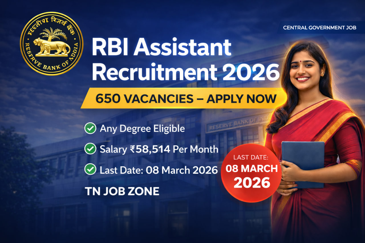 RBI Assistant Recruitment 2026 Notification Out – 650 Vacancies Out Now ...