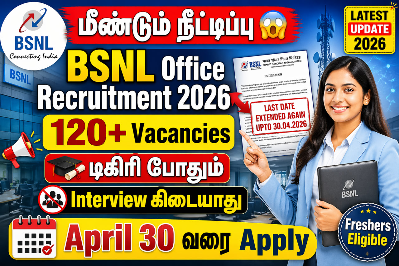 BSNL Senior Executive Trainee Recruitment 2026 – 120 Vacancies | Apply ...
